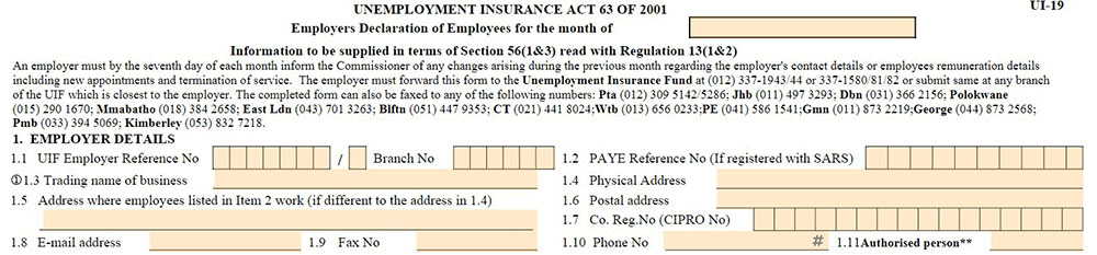 UI 19 Form Download Example Of Completed PDF Free Online 2022